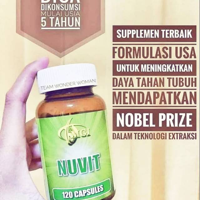 Jual NUVIT / ( Immune Booster / Multivitamin Peningkat Imunitas Tubuh ...