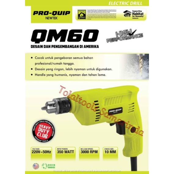 Jual Mesin Bor Tangan Pro-Quip QM60 | Shopee Indonesia