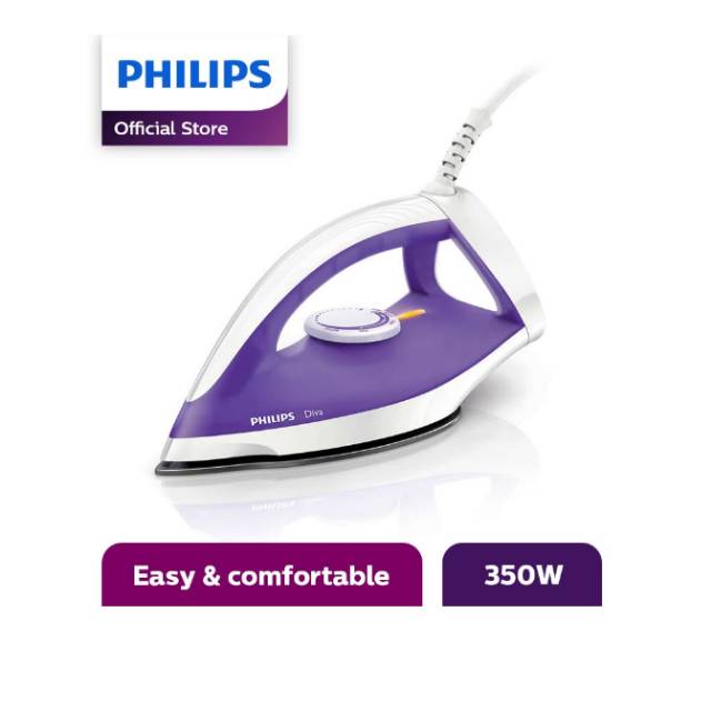 Jual Setrika philips dryiron GC 122 Diva Garansi resmi 2 tahun | Shopee Indonesia