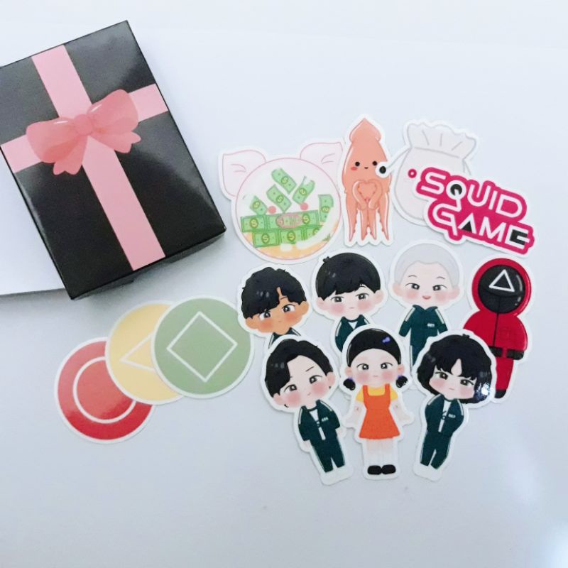 Jual [LAST STOCK] Sticker Permainan ubur ubur Sticker Chibi Set | Die ...