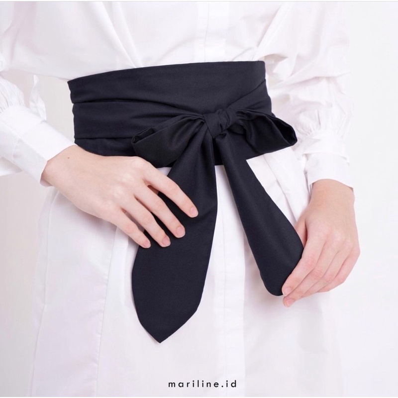 Jual Obi Wide Belt Tali Pinggang Kain Dewasa | MARILINE BASIC | Shopee ...