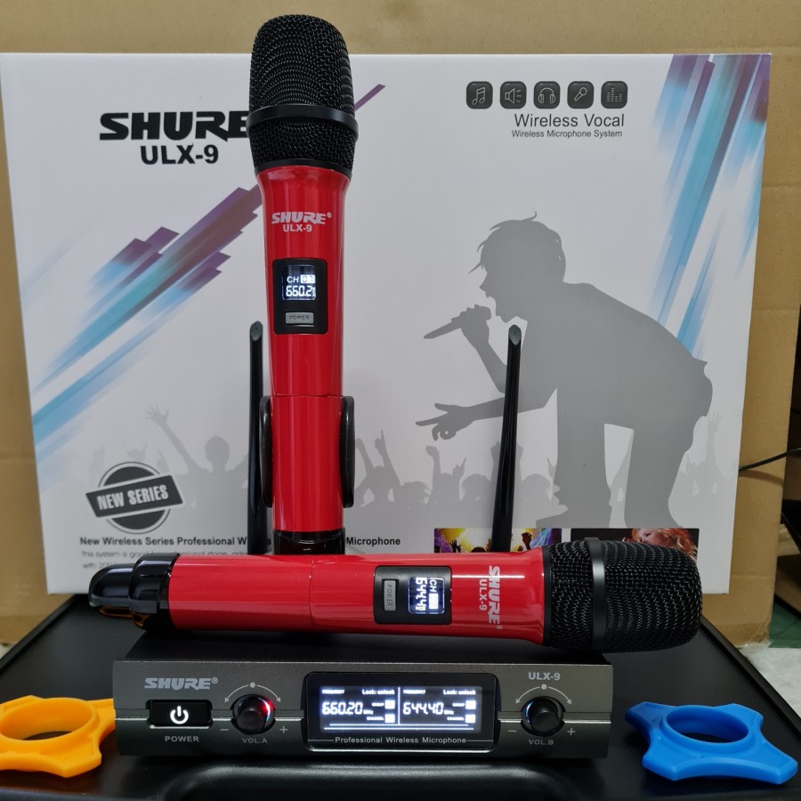 Jual MIC WIRELESS SHURE ULX 9 FREE KOPER ( HANDHELD ) | Shopee Indonesia