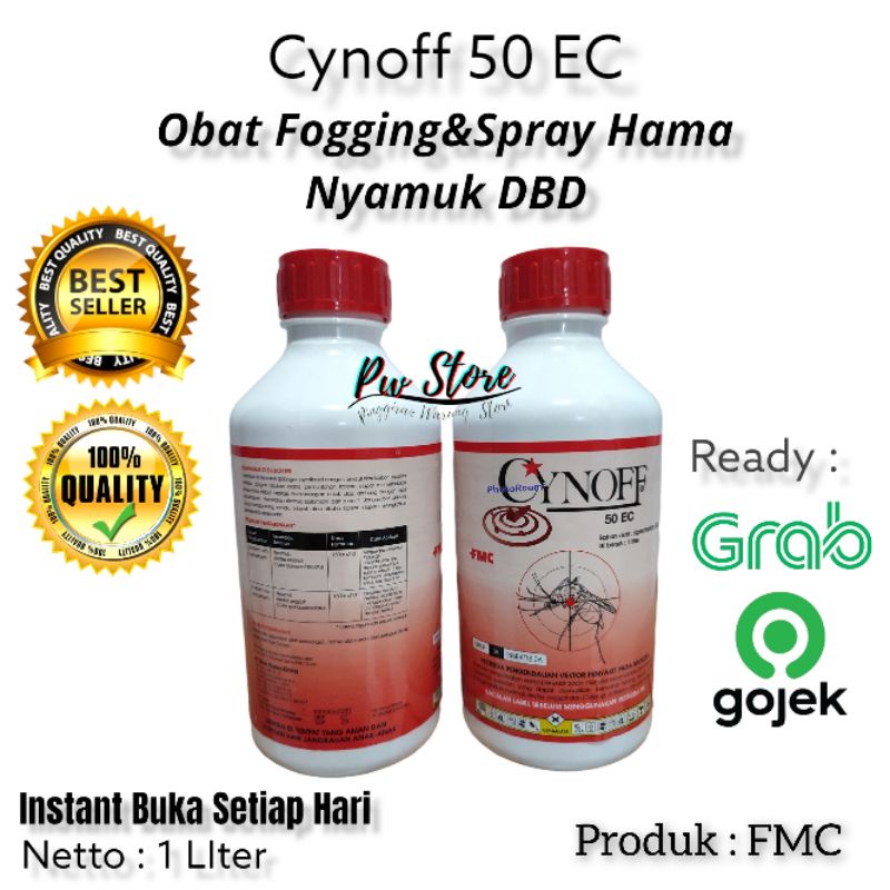 Jual Cynoff 50EC Obat Fogging Pestisida Nyamuk Kecoa Lalat Serangga ...