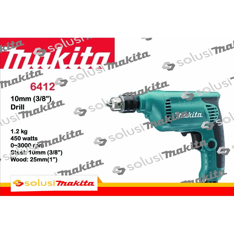 Jual Mesin Bor Makita 6412 | Shopee Indonesia