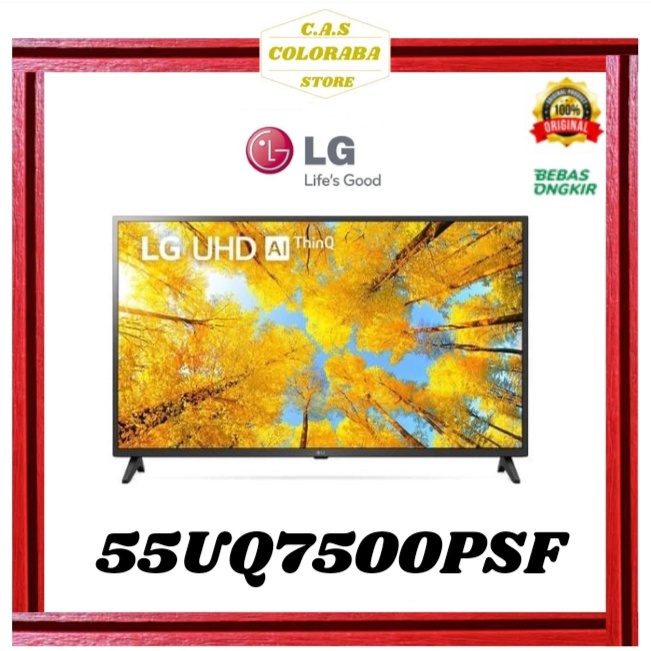 Jual TV LG 55UQ7500PSF SMART TV 55 6LED 4K UHD 55UQ7500 55UQ75 55UQ ...