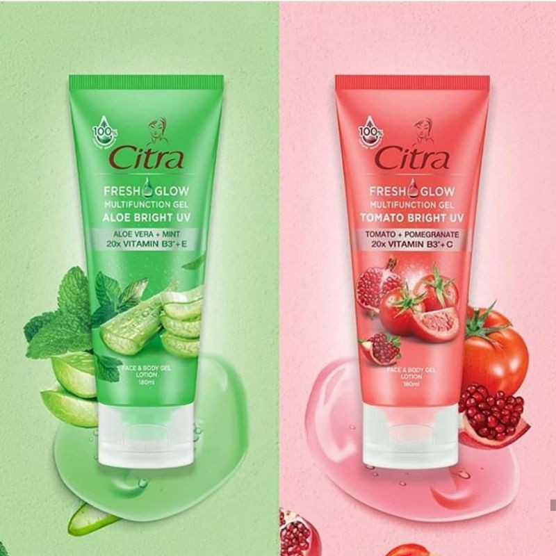 Jual CITRA FRESH GLOW GEL | Shopee Indonesia