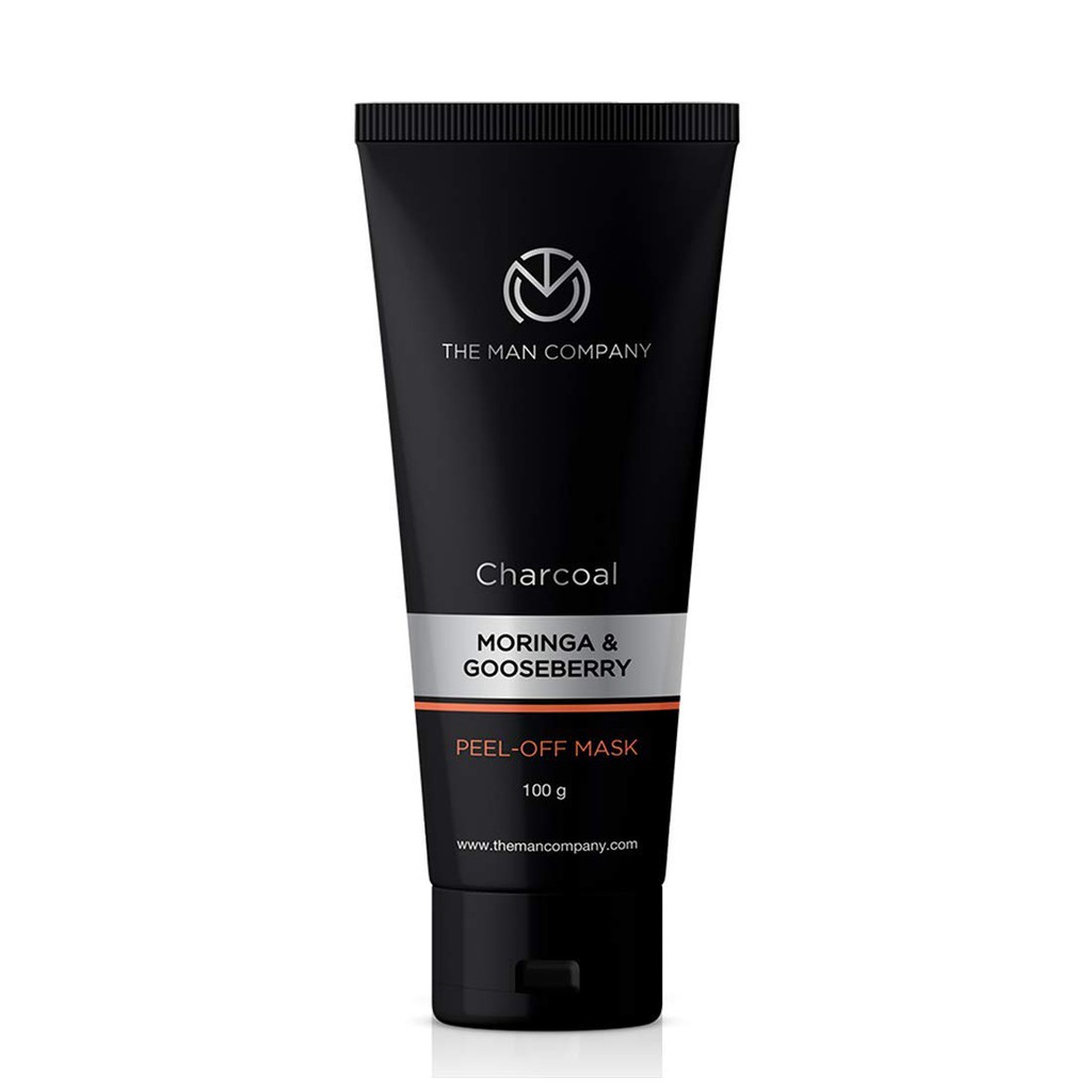 Jual The Man Company Charcoal Peel Off Mask With Moringa And Gooseberry