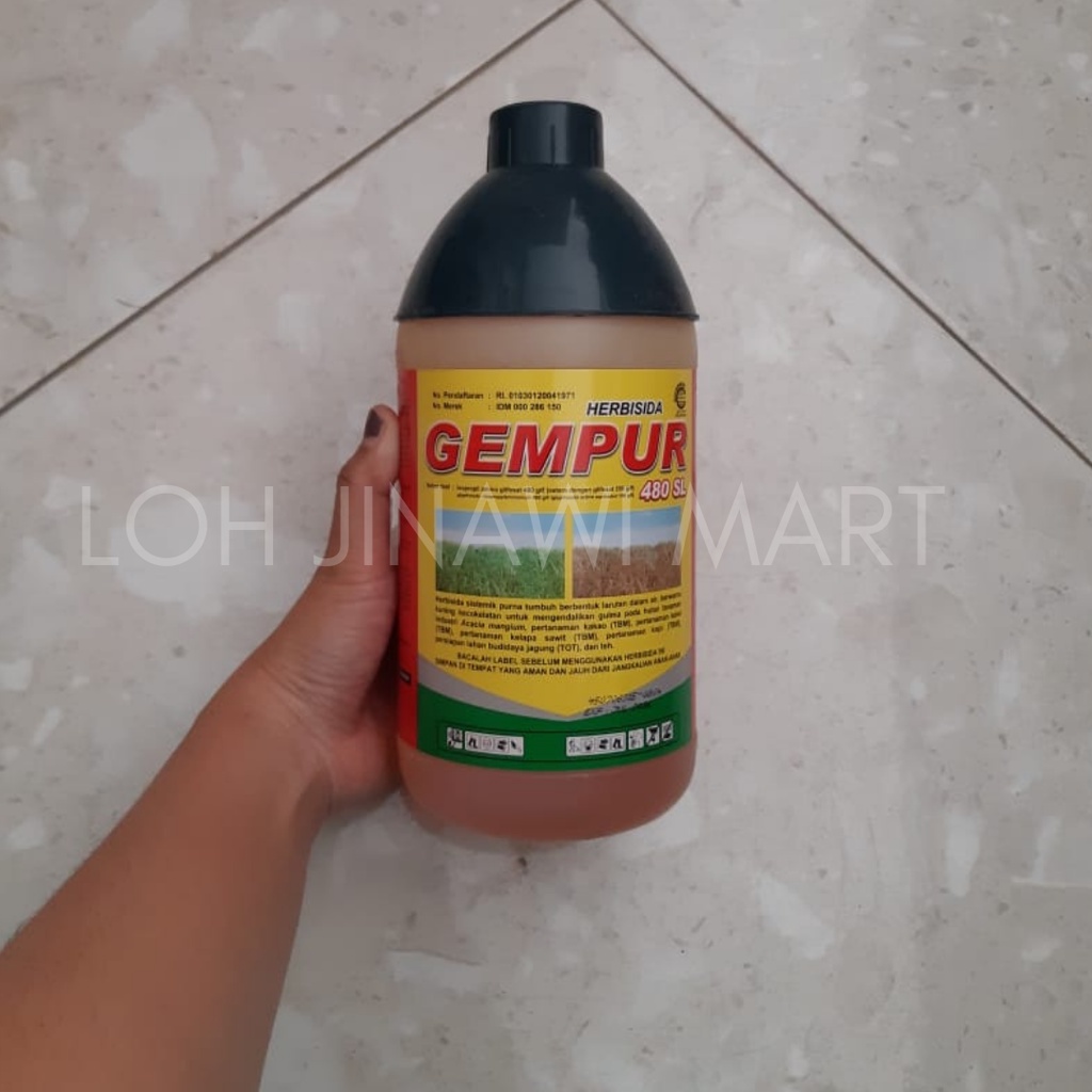 Jual Herbisida Obat Pengendali Rumput Sistemik Gempur 480SL 1 liter ...