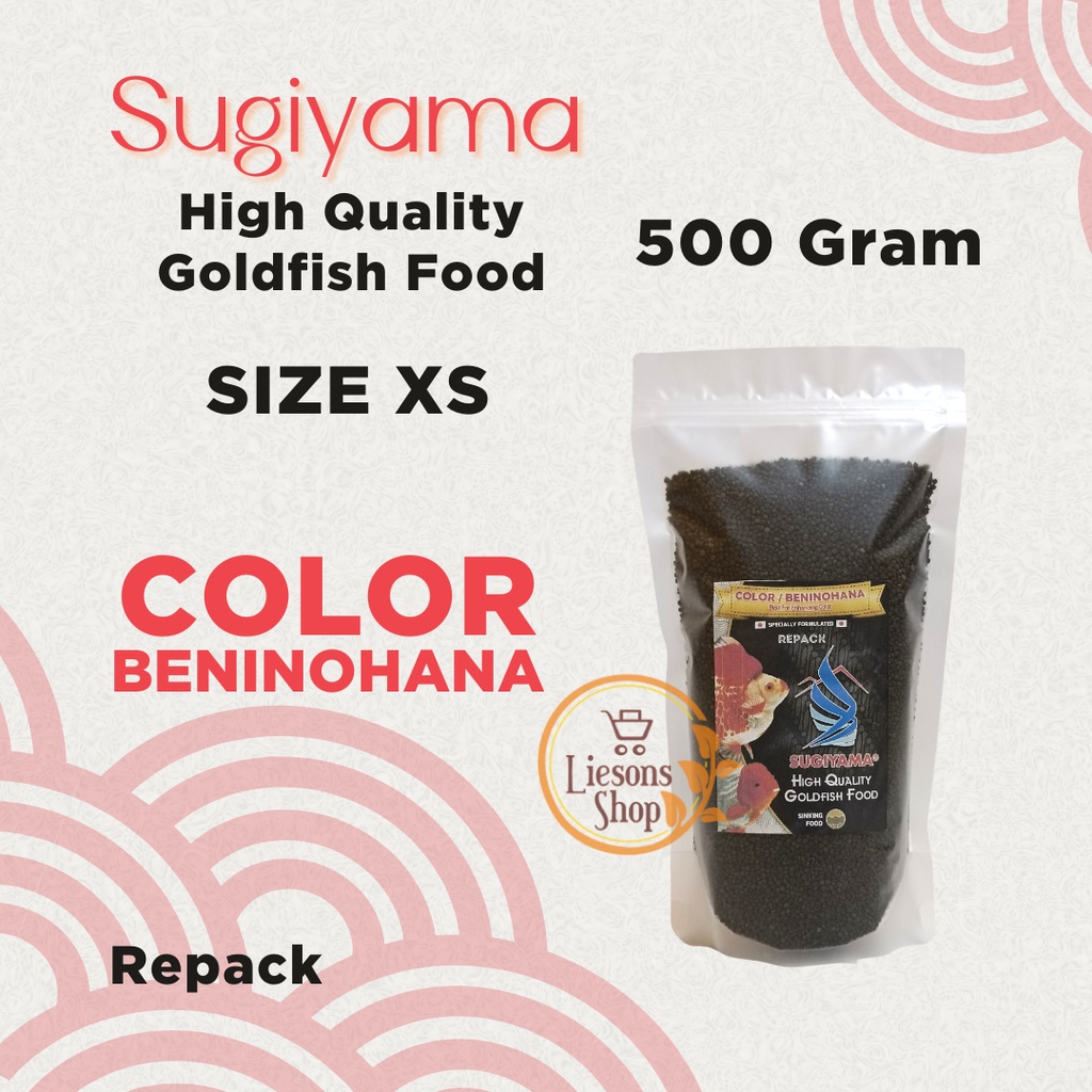 Jual Pelet Sugiyama Goldfish / Koki COLOR 500 Gram - Slow Sinking ...