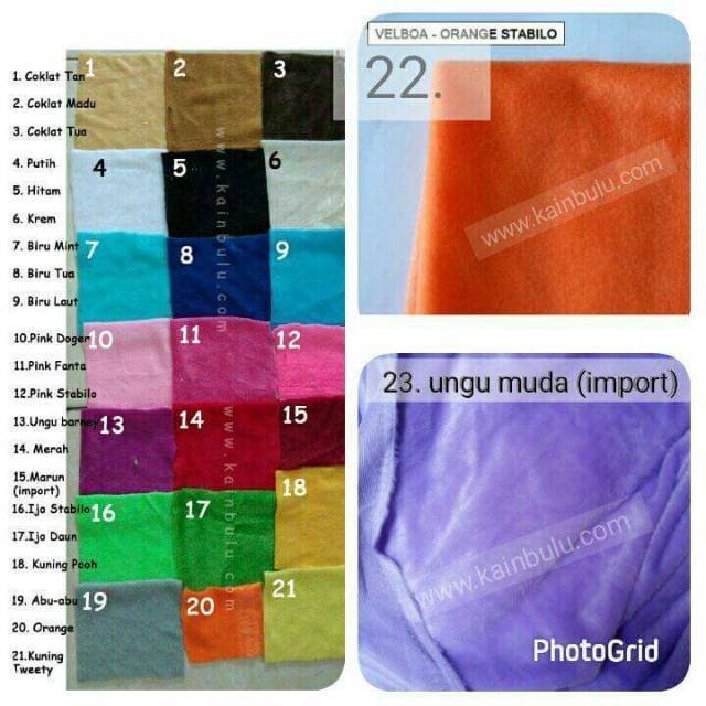 Jual Kain velboa boneka ukuran 1 yard (90cm x 150cm) | Shopee Indonesia