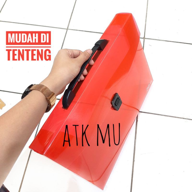 Jual Carry File TOPLA 2050 / Map Plastik Tenteng / Tas Dokument ...
