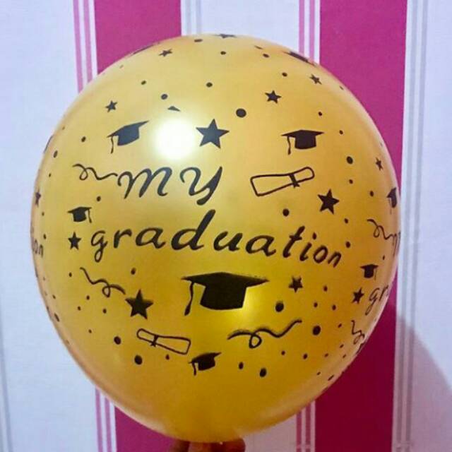 Jual Balon Latex Graduation | Shopee Indonesia