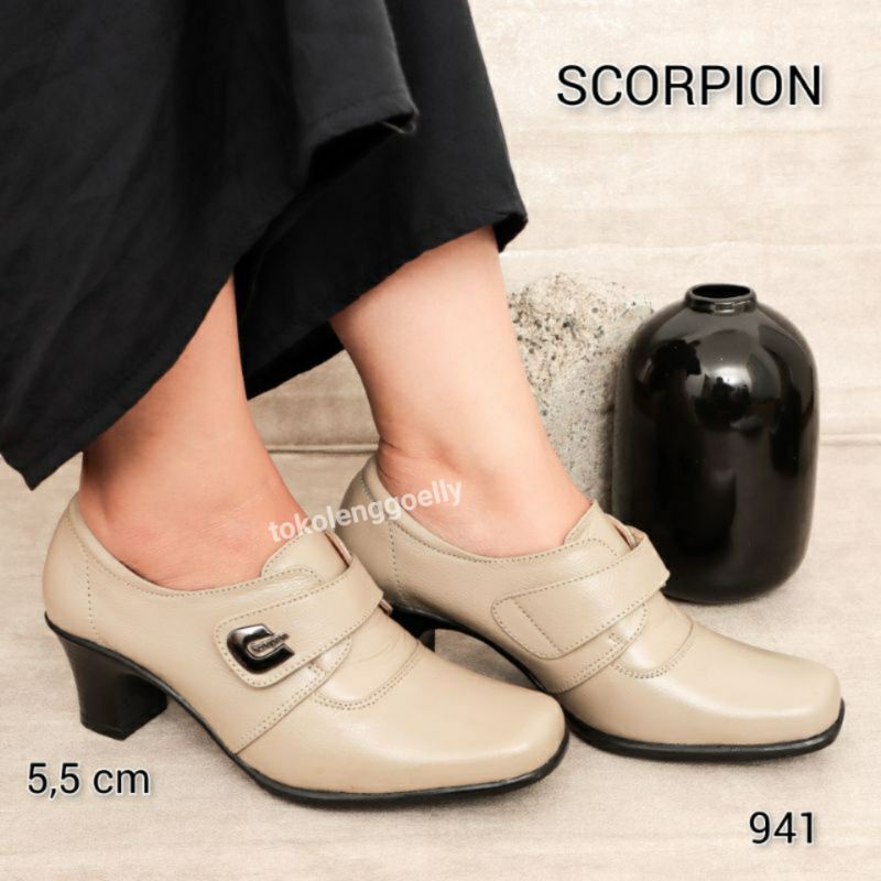 Jual Original Scorpion 941 Sepatu Formal/Casual/Pantofel Wanita Bahan ...