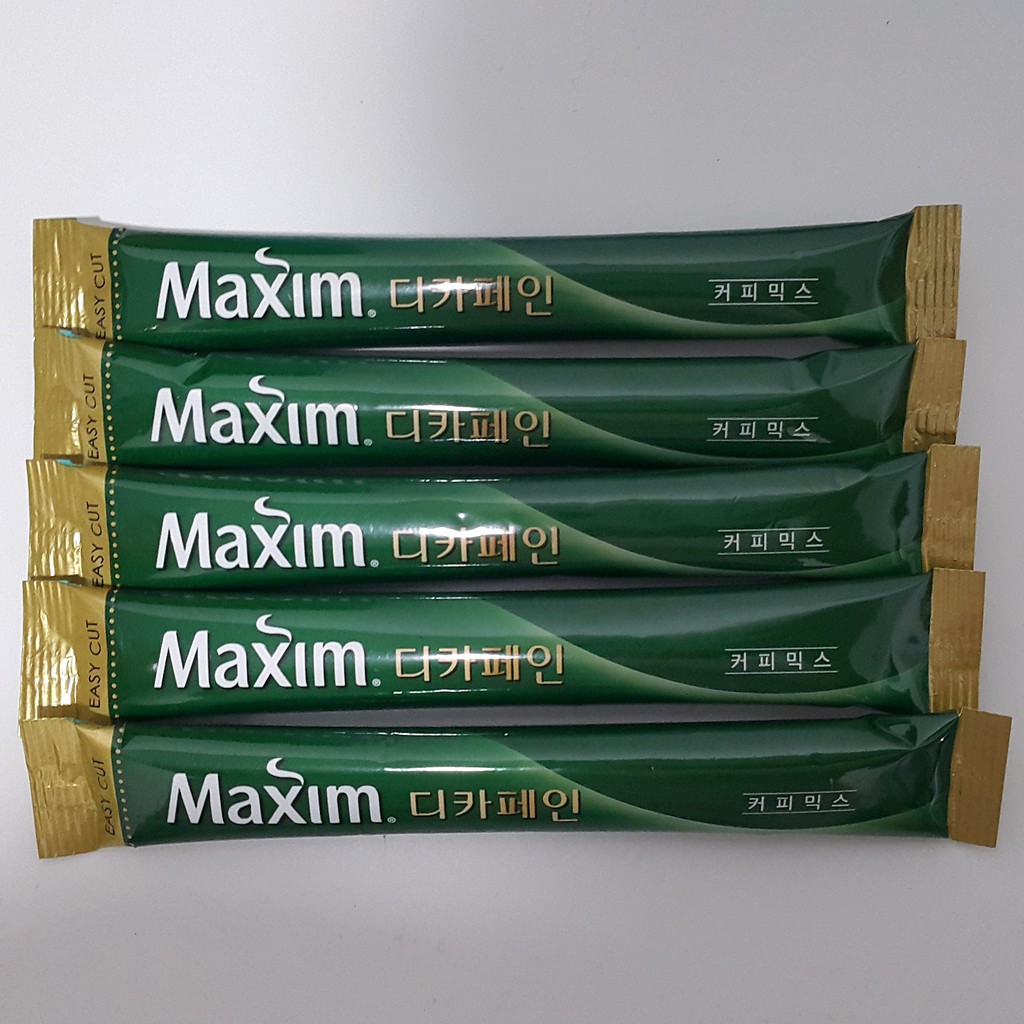 Jual Maxim Decaffeinated Coffee Mix Sachet | Shopee Indonesia