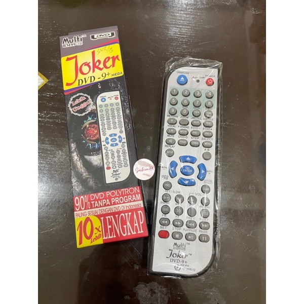 Jual REMOT JOKER / REMOTE MULTI DVD SERBA BISA 9+ | Shopee Indonesia