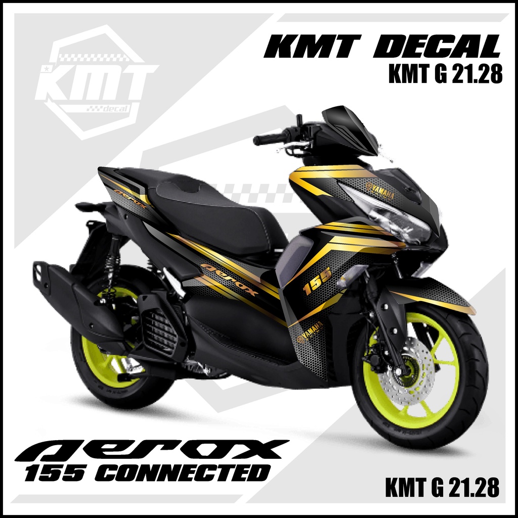 Jual Decal Sticker Variasi Fullbody All New Aerox 155 Connected - Dekal ...