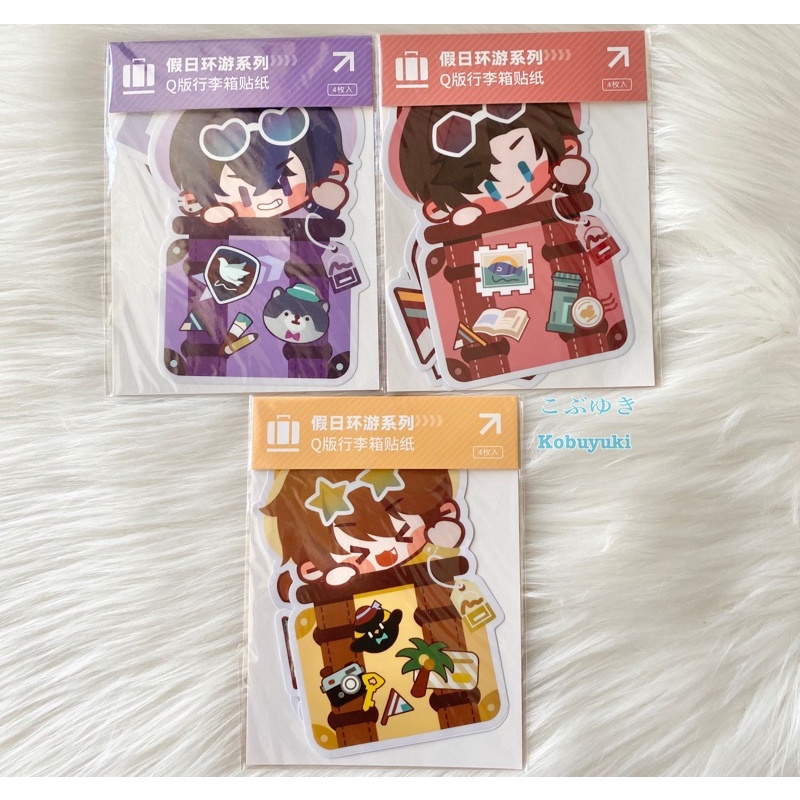 Jual OFFICIAL Tears of Themis Baggage Sticker merchandise stickers ...