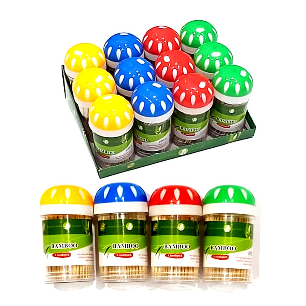 Jual Tusuk Gigi Bamboo Dinamate/ Toothpicks Bamboo Murah. | Shopee ...
