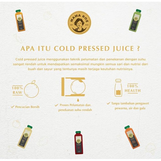 Jual Mama Roz - Daily Greens (490 ml) | Shopee Indonesia