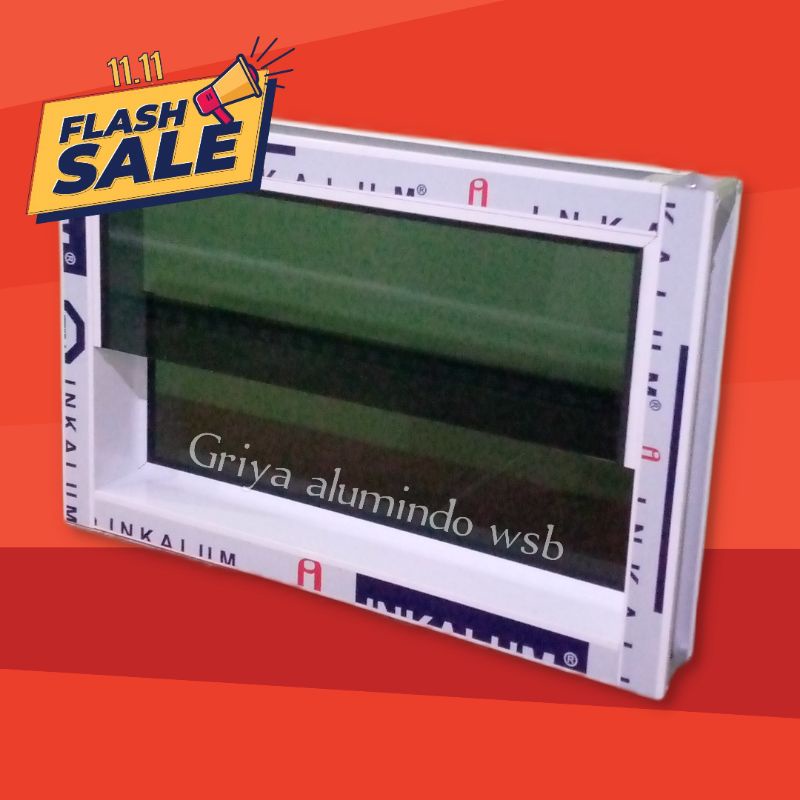 Jual Jendela boven model kaca zig-zag ukuran 40×60 | Shopee Indonesia