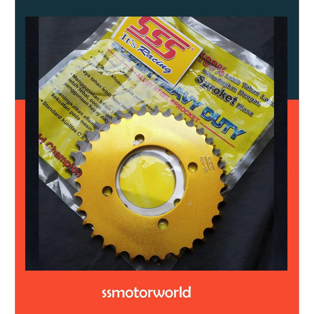 Jual GEAR GIR BELAKANG RX KING SSS 415 428 28 30 31 32 33 34 35 36 37 38 39 40 41 42 43 RXZ ...