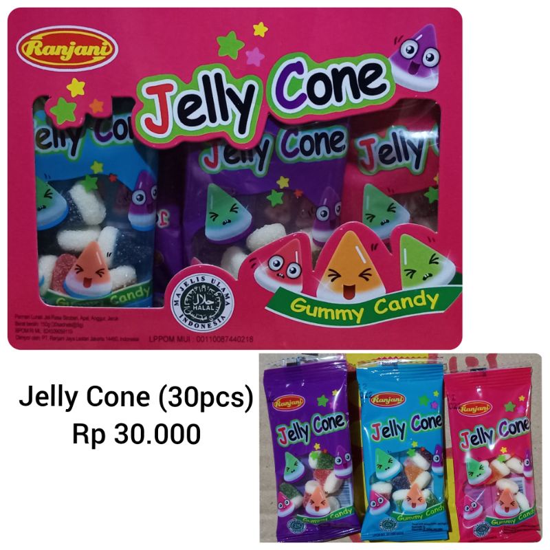 Jual Jelly Cone Gummy Candy (30pcs) | Shopee Indonesia