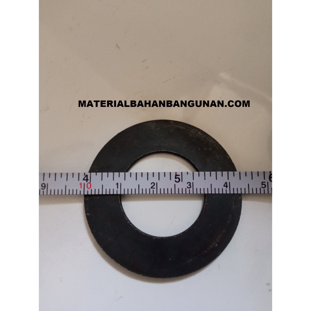 Jual Ring Plat Baja 7/8 inch m 22 Washer Plate Hitam Pengencang Baut ...