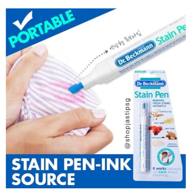 Jual NEW Dr. Beckmann Stain Pen 9ml Pembersih Hilangkan Hapus Noda Instan JKT | Shopee Indonesia