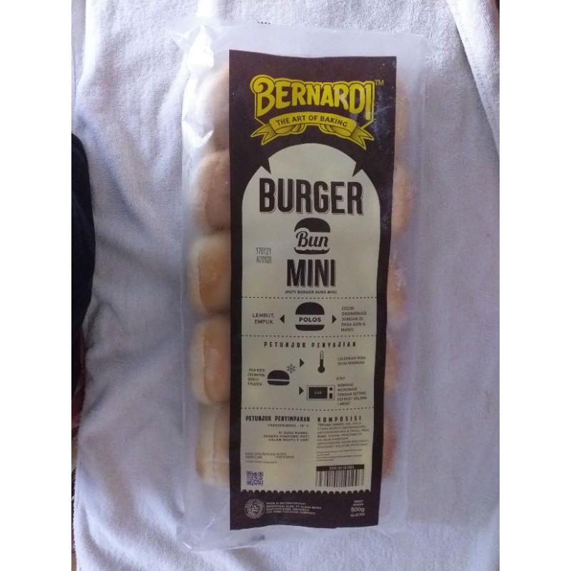 Jual ROTI BURGER MINI BERNARDI ISI 20PCS | Shopee Indonesia