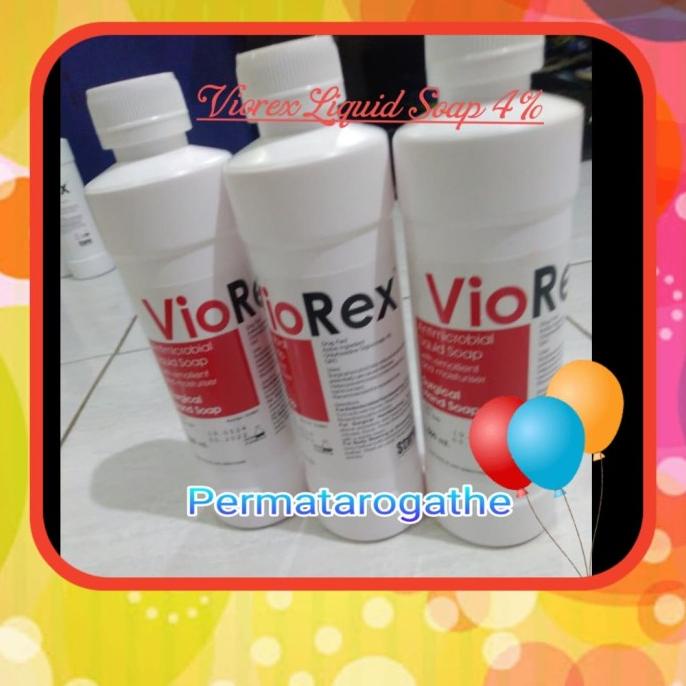 Jual Viorex 4% Liquid Soap 500ml anti bacterial dan microbial. | Shopee ...