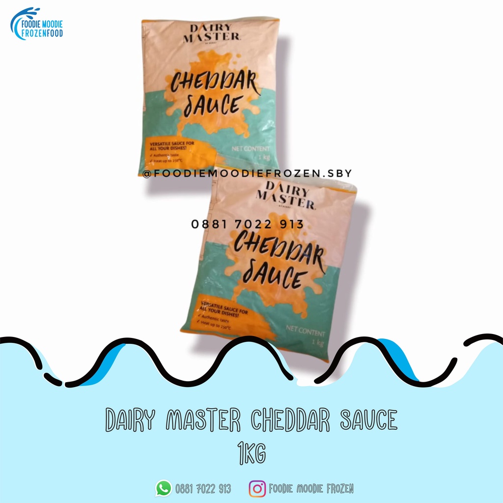 Jual Dairy Master Cheddar Cheese Sauce 1kg / saus keju/ saus cheddar ...