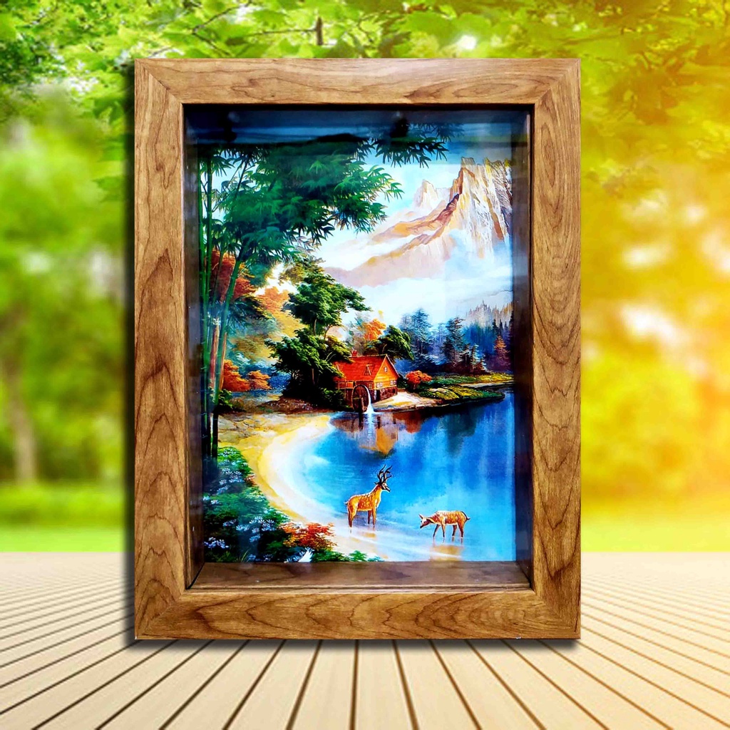 Jual Bingkai 3D (21x30 cm) l Scrap Frame l Bingkai pop up A4 | Shopee ...