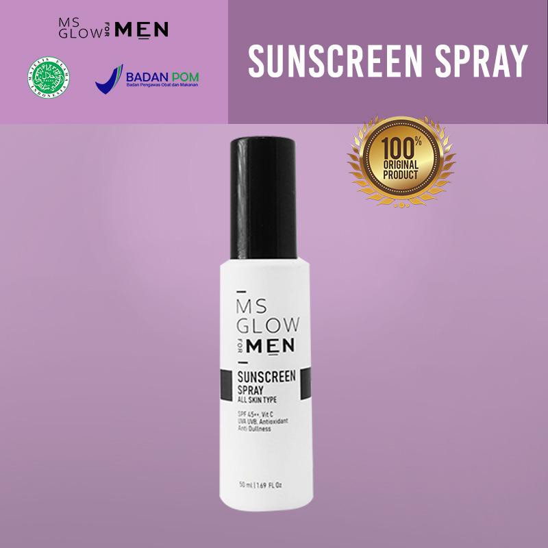 Jual MS Glow For Men - SUNSCREEN SPRAY | Shopee Indonesia
