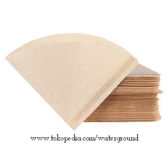 Jual Cafec Abaca Coffee Paper Filter 01 Kertas Saringan Kopi V60 Pour ...