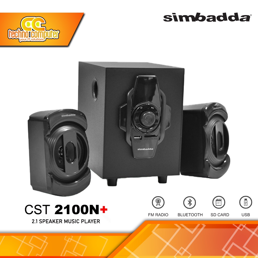 Jual SPEAKER SIMBADDA CST 2100N+ Plus Music Player - Bluetooth/ USB ...