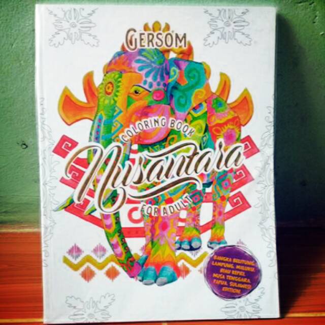 Jual COLORING BOOK NUSANTARA FOR ADULT | Shopee Indonesia