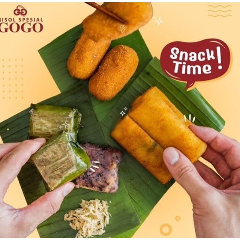 Jual Mix risol, kroket, lemper GOGO (10pcs) | Shopee Indonesia