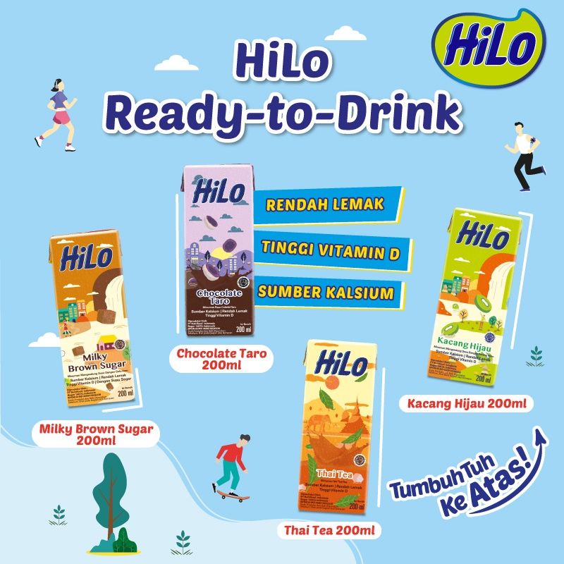 Jual HILO UHT MIXED VARIANT 1 PACK | Shopee Indonesia