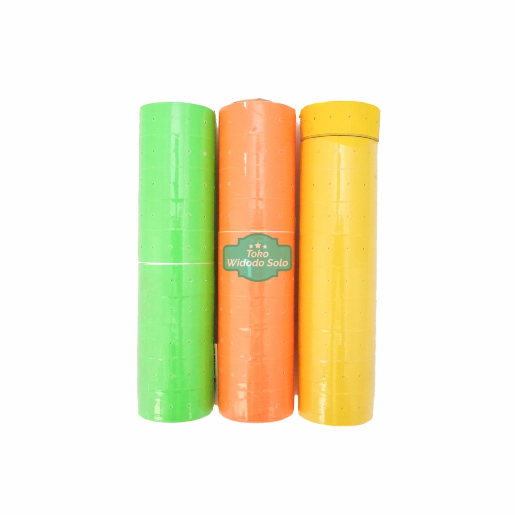 Jual 1 SLOP (ISI 10) Stiker Label Harga Joyko 1 LINE Hijau Kuning ...