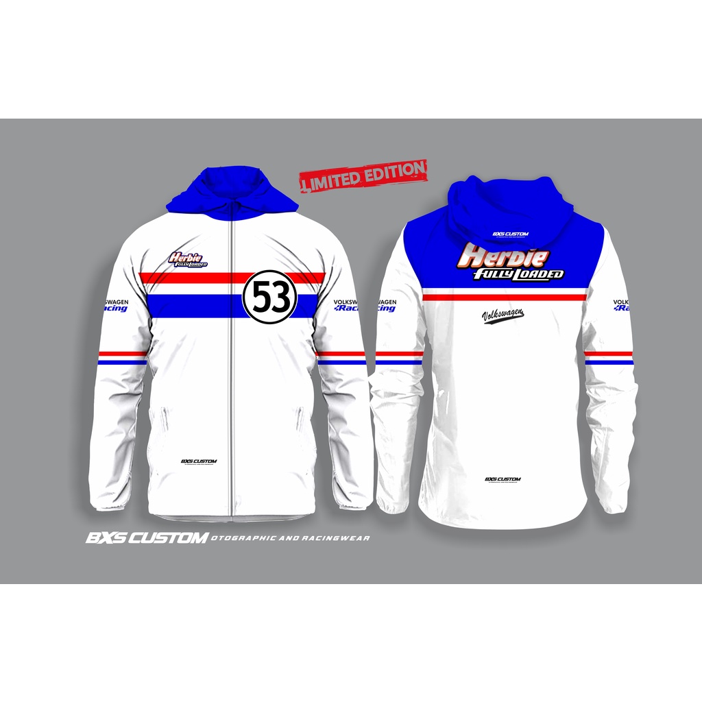 Jual JAKET TOURING HEARBIE 53 VOLKSWAGEN VW JAKET SUNMORI TOURING ...