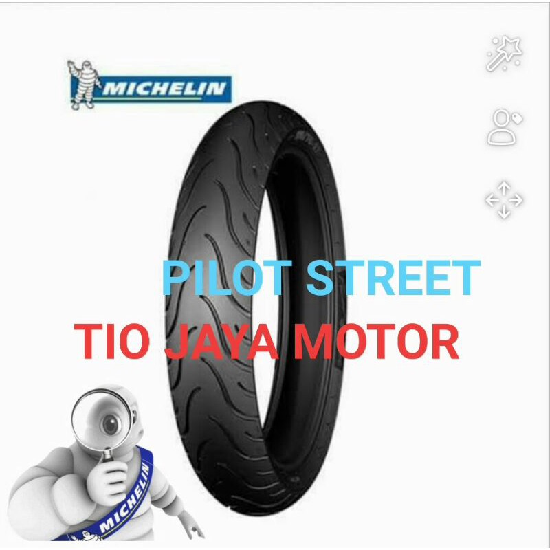 Jual BAN MICHELIN 80/80-14 TYPE PILOT STREET TUBLES | Shopee Indonesia