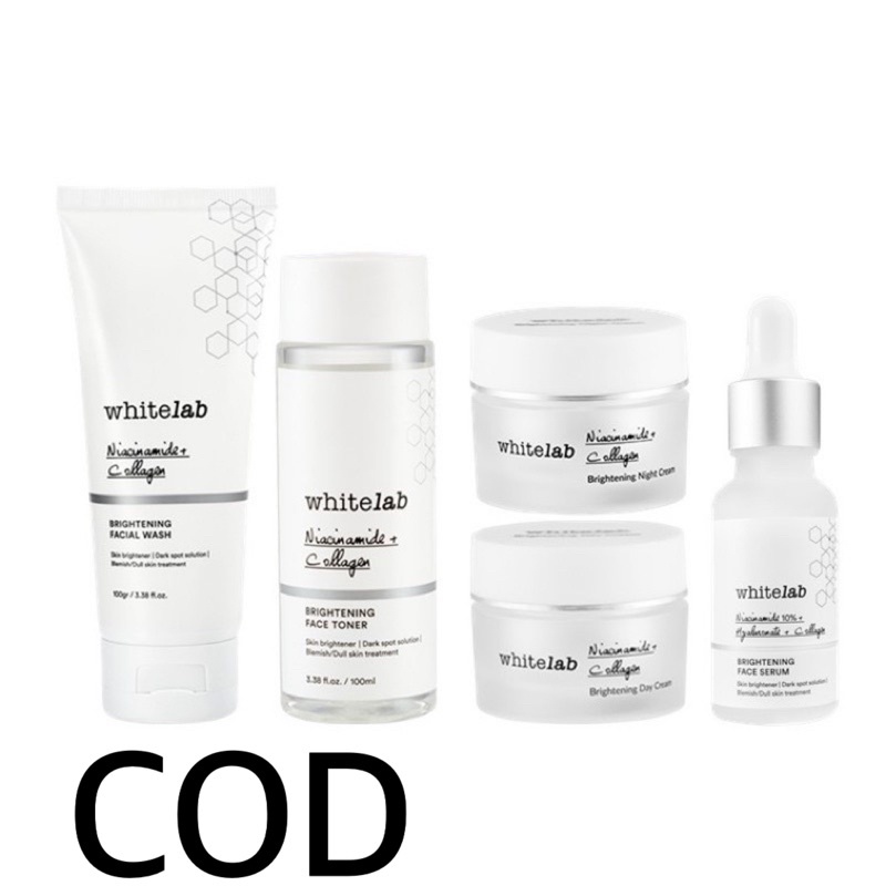 Jual Whitelab Brightening Series Paket Lengkap | Whitelab Brightening ...