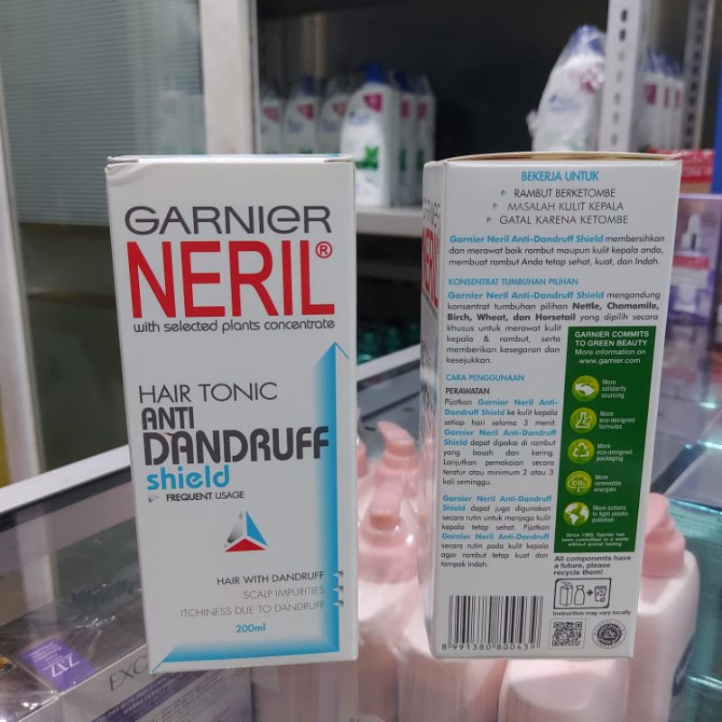 Jual Garnier Neril Shampoo|Hair Tonic|Loss Guard|Anti Dandruff 200ML ...