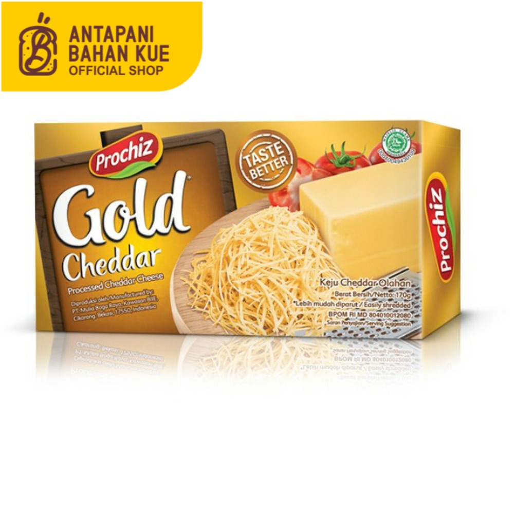 Jual Keju Prochiz Cheddar 170gr /Cheddar Cheese | Shopee Indonesia