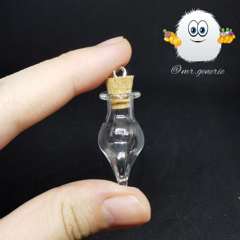 Jual Mr.Generie 2mL Water Drop Glass Bottle / Botol kaca tutup gabus ...