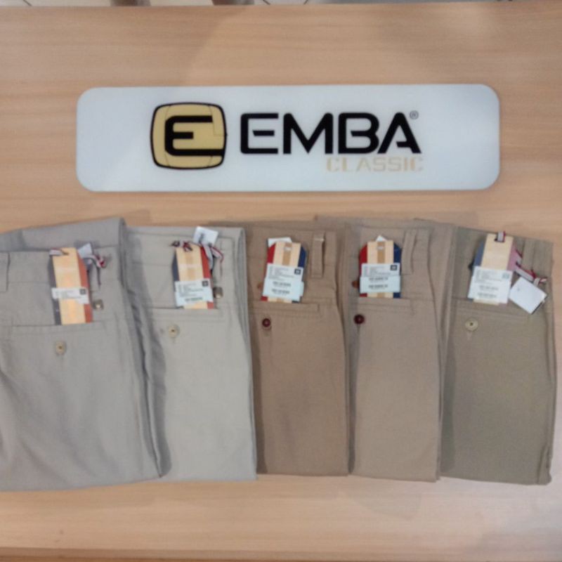 Jual Emba Classic Chinos Slim fit / Celana Chinos Pria / Ramayana ...