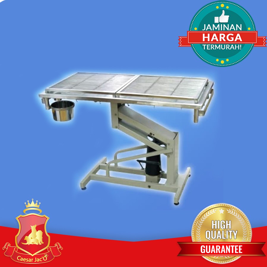 Jual Meja Operasi Stainless Hewan Anjing Kucing Hidrolik Manual H-202 ...