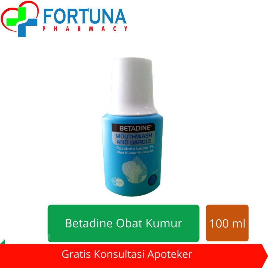 Jual Betadine Obat Kumur 100 ml | Shopee Indonesia