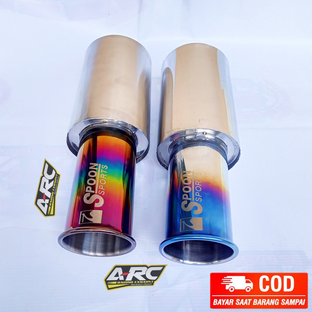 Jual Knalpot mobil racing spoon sports tipe suara bulet empuk | Shopee ...