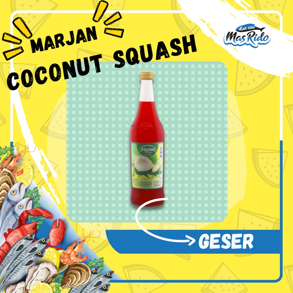 Jual Sirup Marjan Squash Aneka Rasa Sirup Marjan 450ml Botol Harga ...